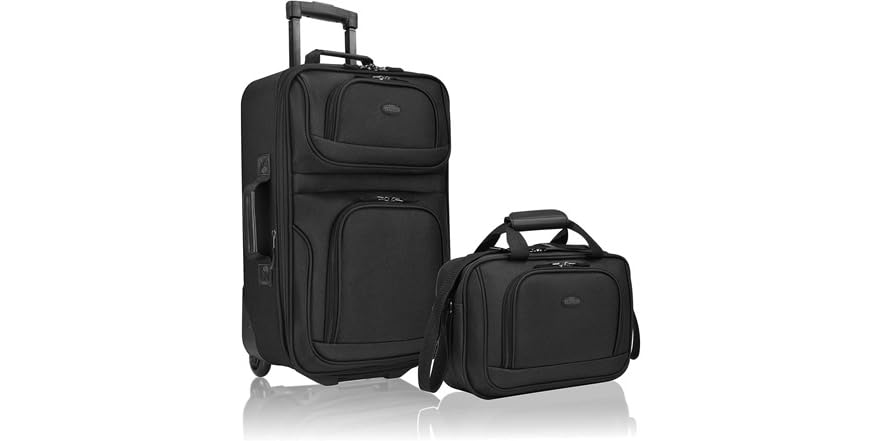 U.S. Traveler Rio Carry-On 2-Piece Set