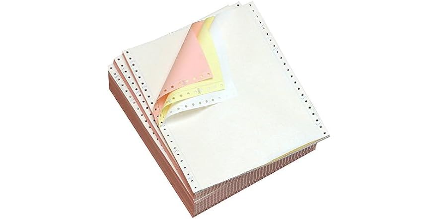 Multipart Continuous Paper 9 1/2" x 11",Box Of 1000