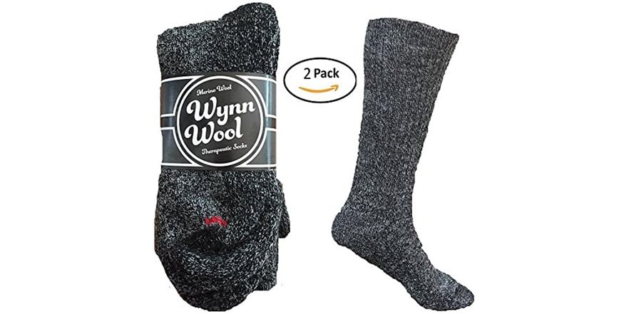 Diabetic Merino Wool Loose Fitting Socks