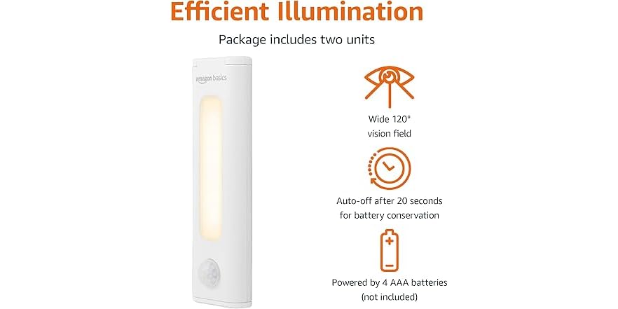 Amazon Basics LED Stick On Light