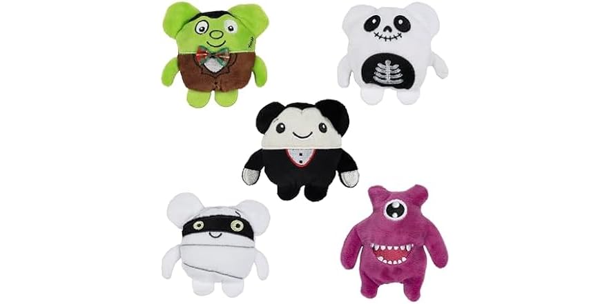 NEON Monster Mice: 5pc Catnip Toy Set