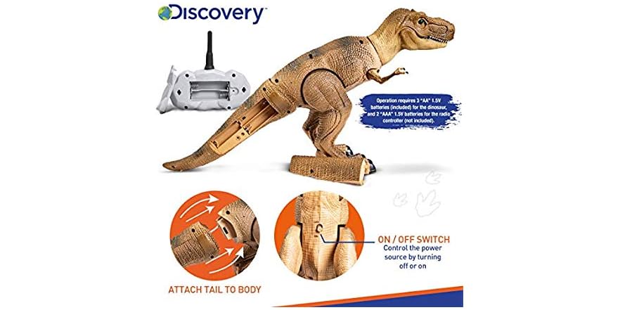 Discovery Kids Remote Control T Rex