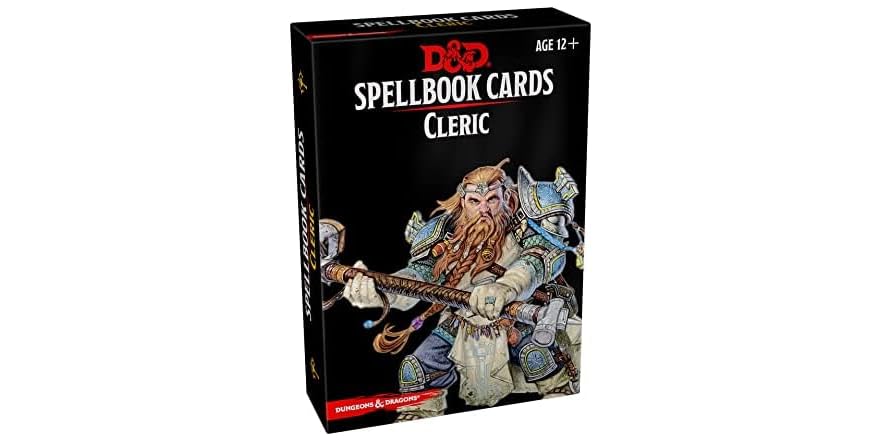 Dungeons & Dragons Spellbook Cards: Cleric (D&D Accessory)