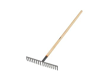 TRUPER R-16M Ash Handle Road Rake 16
