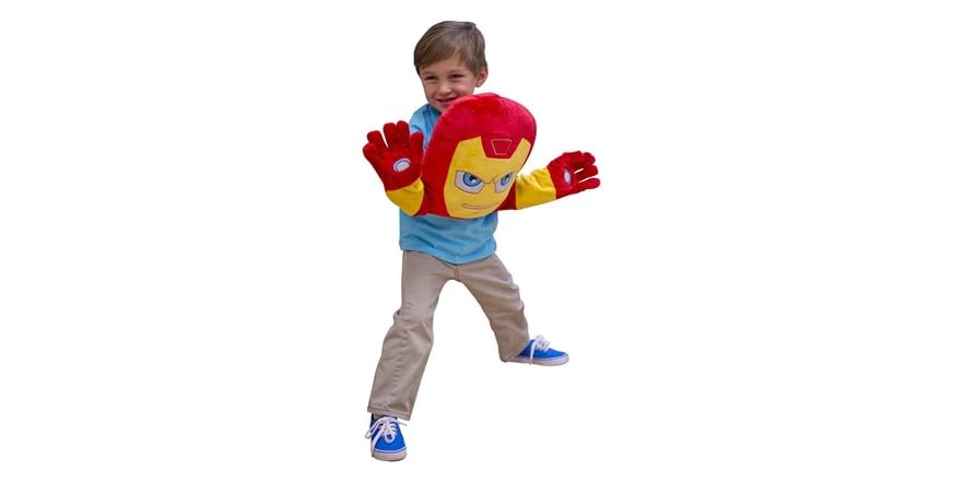 SuperHero Pillow Puppets - Iron Man
