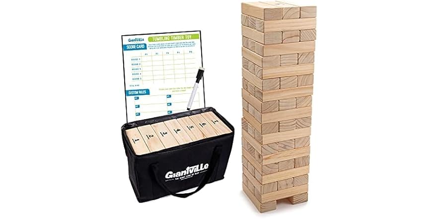 Giantville Giant Tumbling Timber Toy