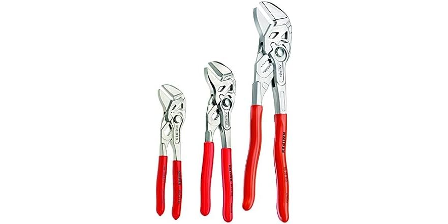 KNIPEX Tools - 3 Pc Pliers Wrench Set - 6, 7, 10 (Open Box)