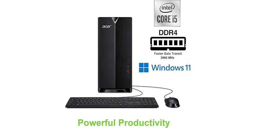 Acer Aspire TC-1660-UA19 Desktop (i5-10400 512GB)