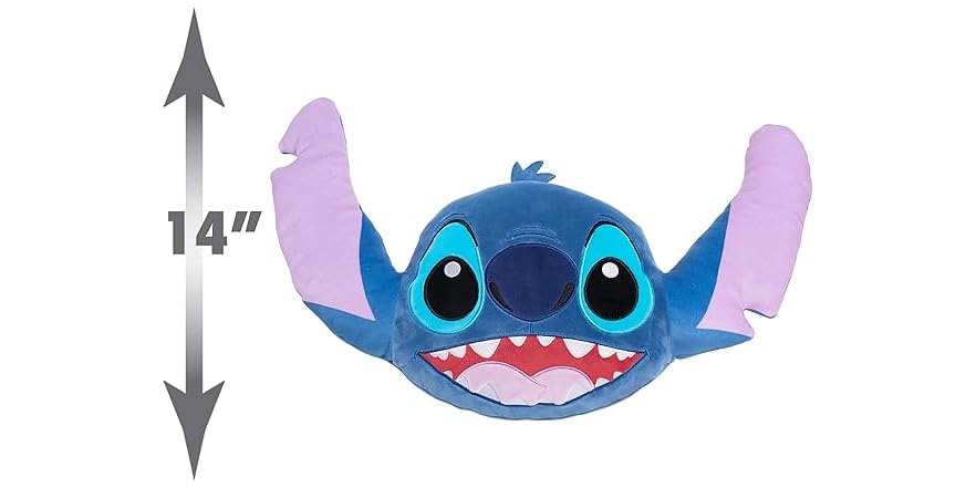 Disney Character Heads, Stitch 14" Plush