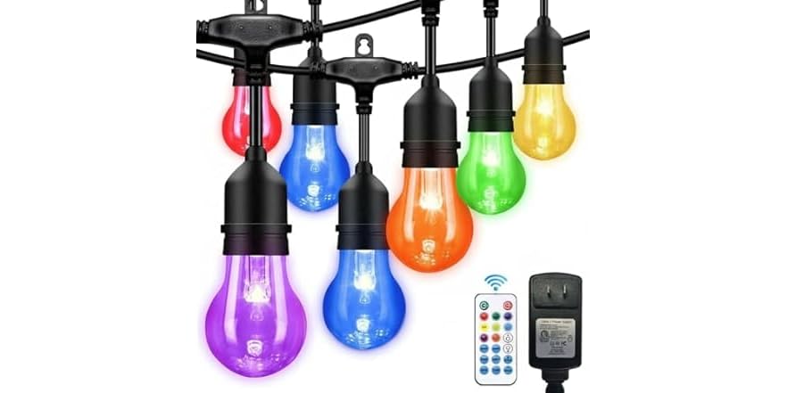 105ft RGB String Lights