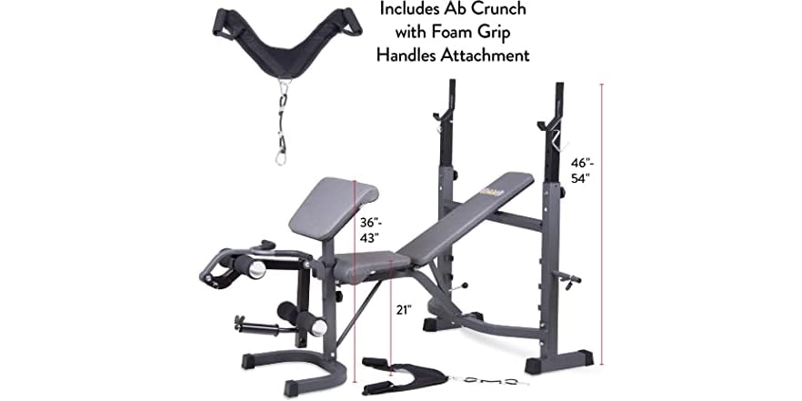 Body Champ Olympic Weight Bench