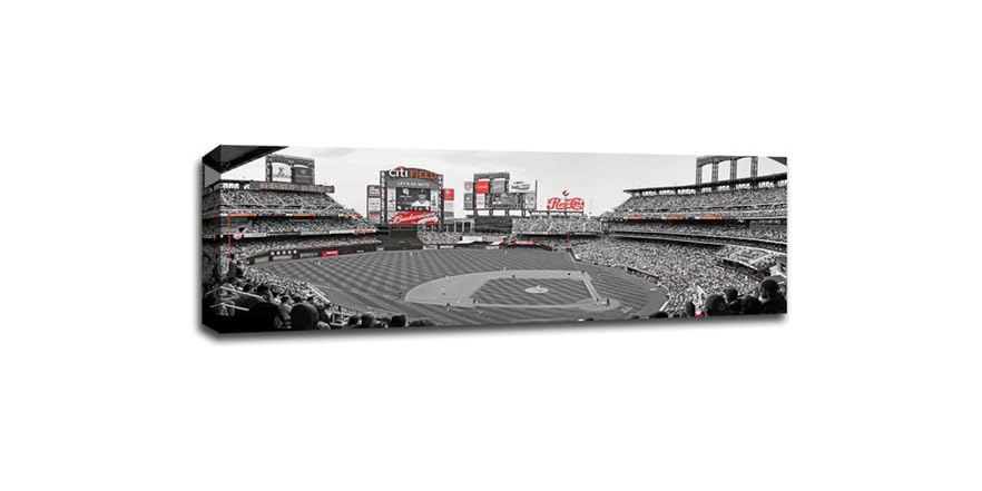 MLB 36x12 Touch of Color Ballpark Canvases
