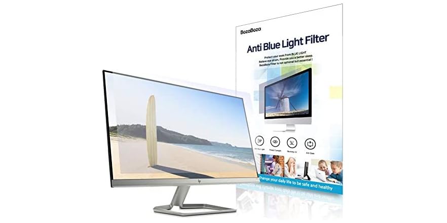 19" Anti Blue Light Screen Filter