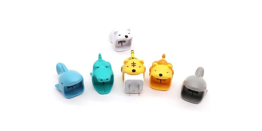 Animal Biters Wall Charger Protectors (2-Pack)