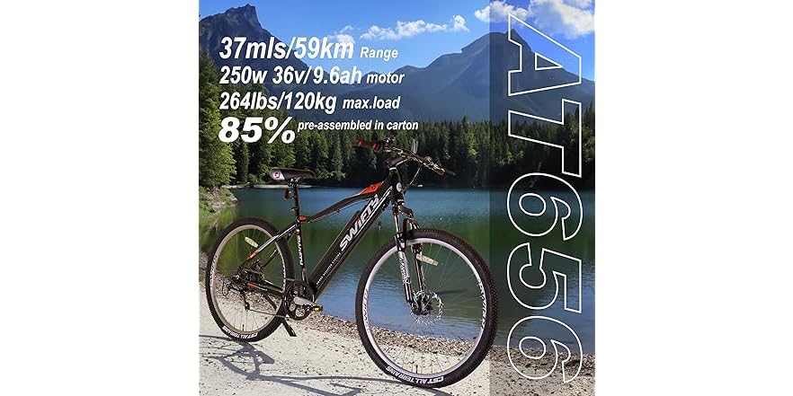SWIFTY AT656 E-Bike Adults 7 Speed