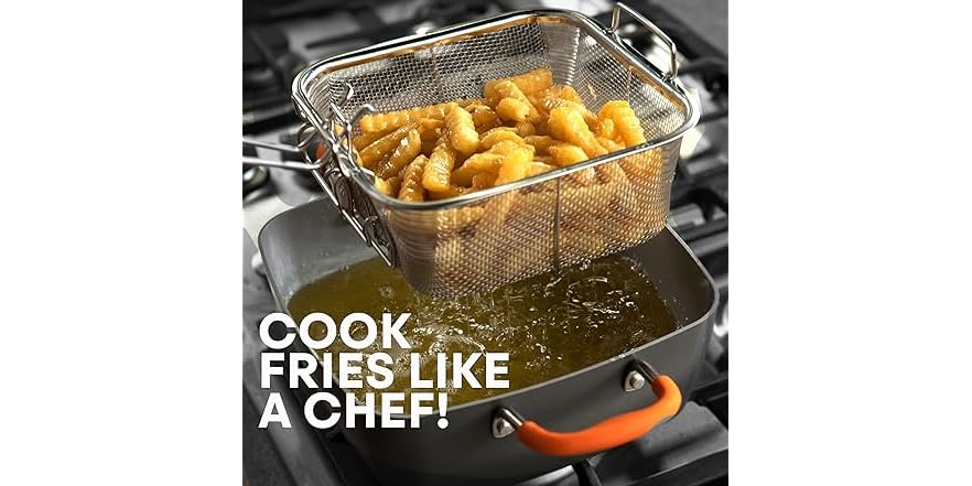 Fusion Guard, MasterChef 17 PC Square Cookware Set Orange