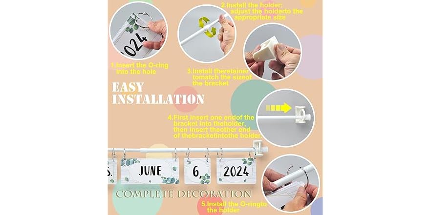 2 Pack Calendar Bulletin Board Set