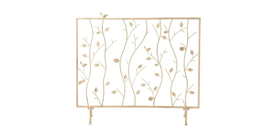 Bird & Branch Fireplace Screen