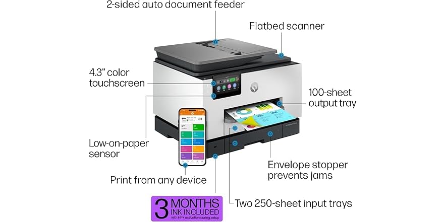 HP OfficeJet Pro 9135e All-in-One Printer