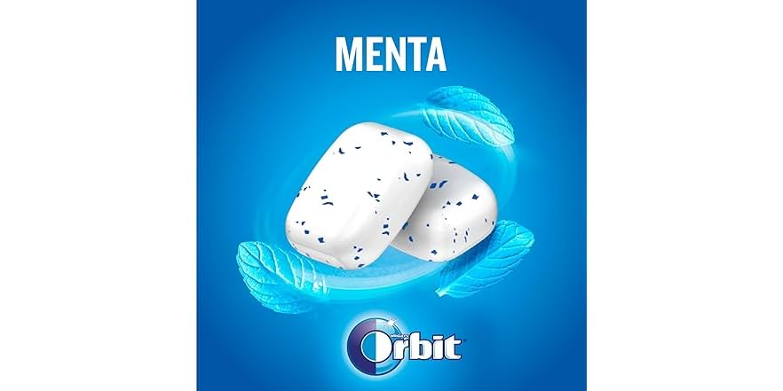 ORBIT White Peppermint Gum 120ct