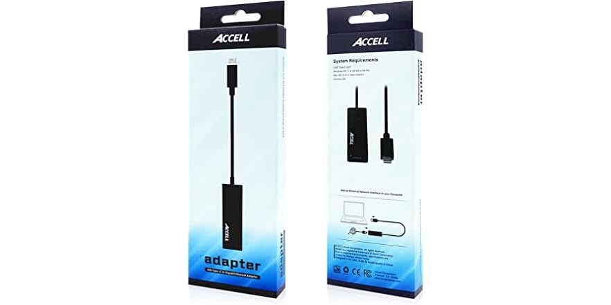Accell USB-C to Ethernet Adapter