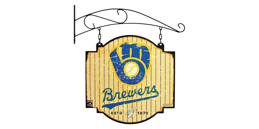 Milwaukee Brewers Vintage Tavern Sign