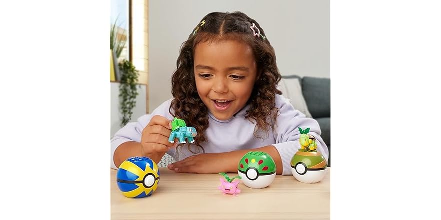 MEGA Pokémon Building Set, Grass-Type
