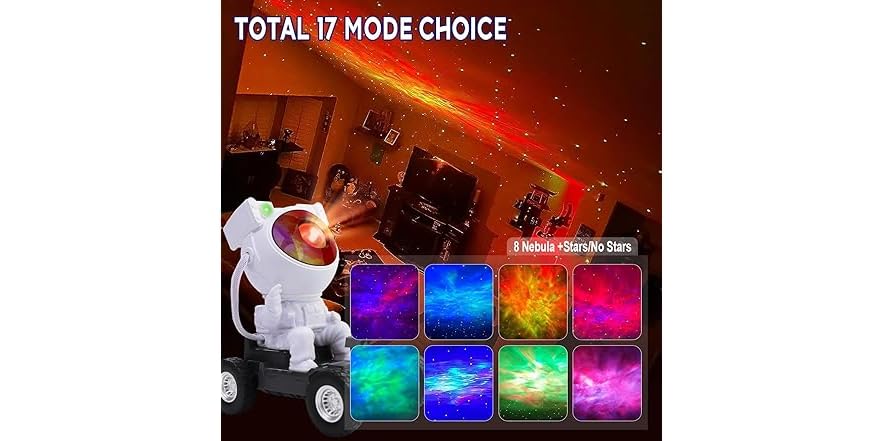 Astronaut Space Man Buddy Projector