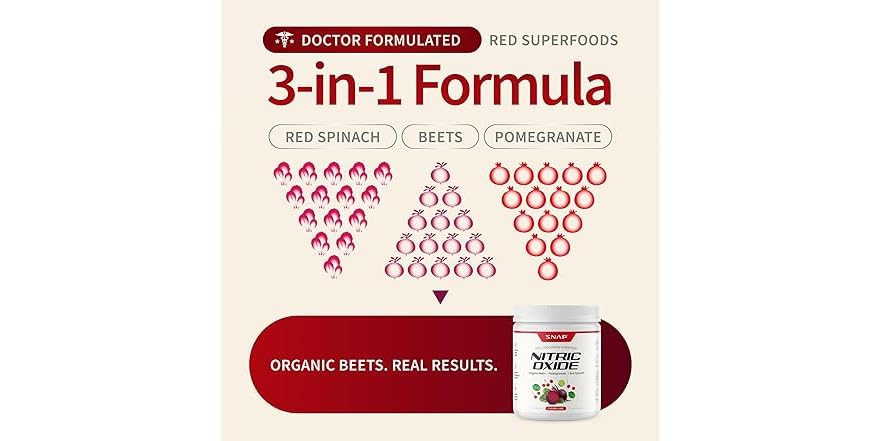 Snap Beet Root Powder Organic 30srv