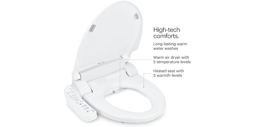 Brondell Swash SE400 Electric Bidet Toilet Seat