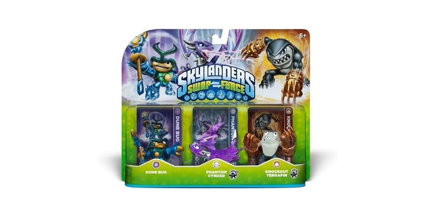 Skylanders SWAP FORCE Triple Character Packs