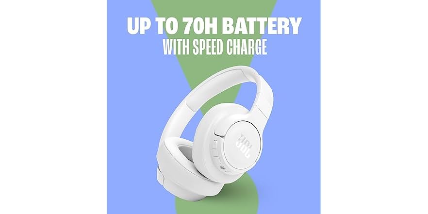 (NEW) JBL Tune 770NC ANC Wireless Headphones