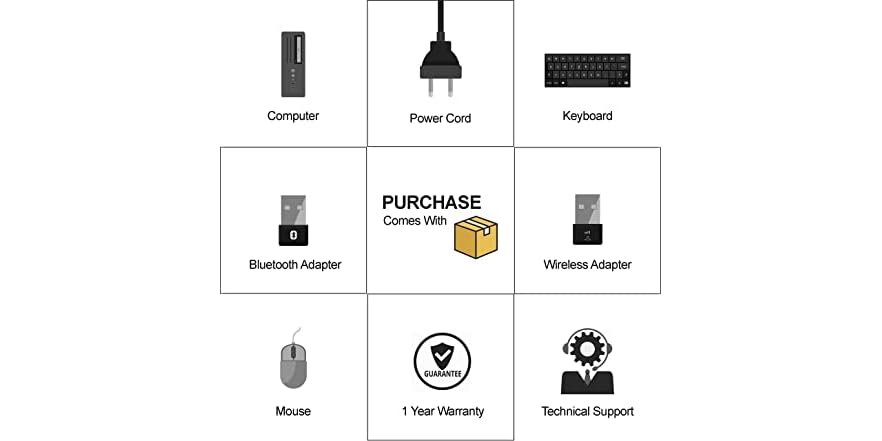 Dell RGB Treasure Box Intel i5 512GB PC