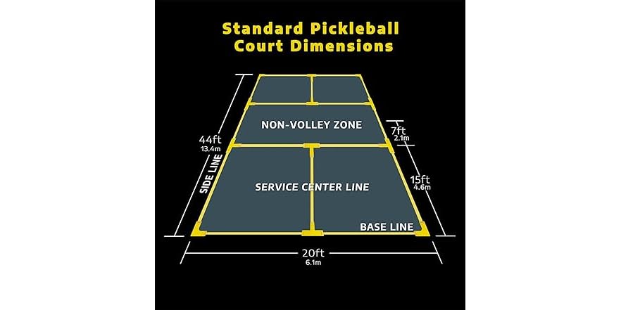 A11N Pickleball Court Marking Kit