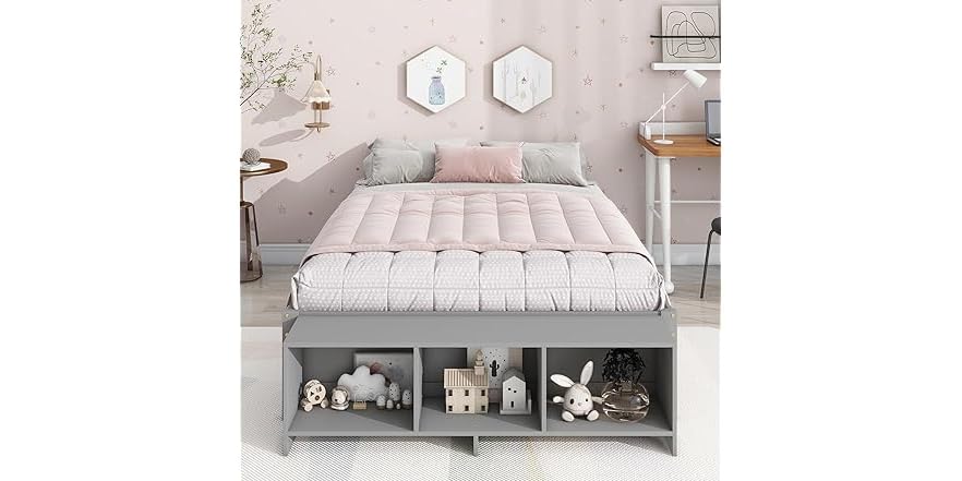 Dolonm Full Size Bed with 2 Drawers