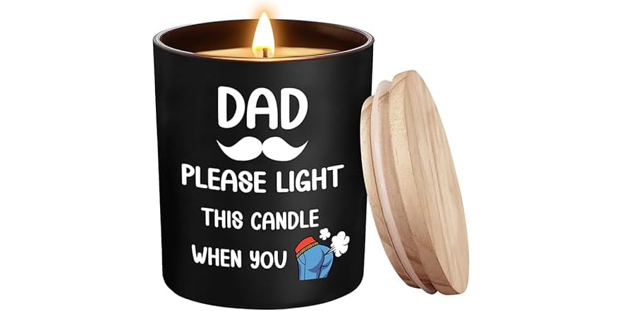 Fathers Day Funny Dad Candle 8oz