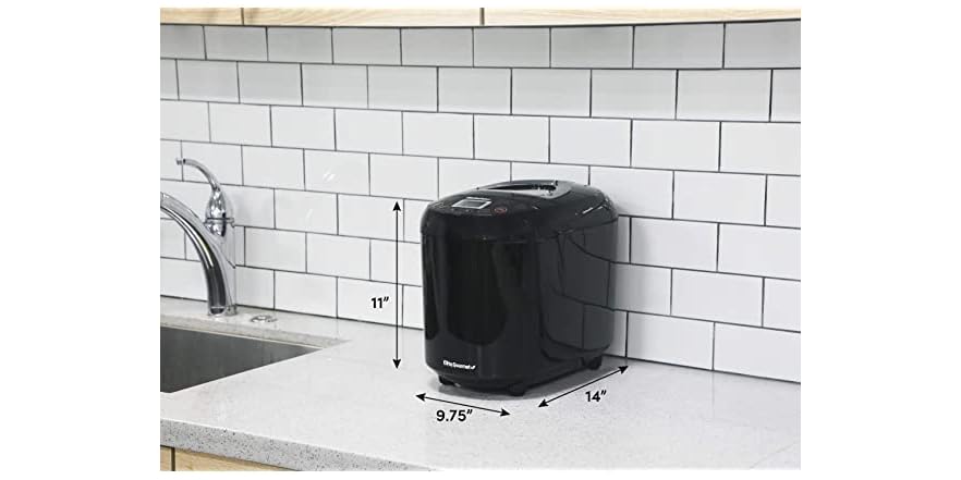 Elite Gourmet Maxi-Matic Programmable Bread Maker