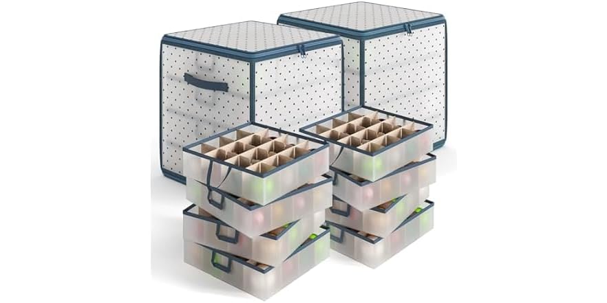 Hearth & Harbor Ornament Storage Box