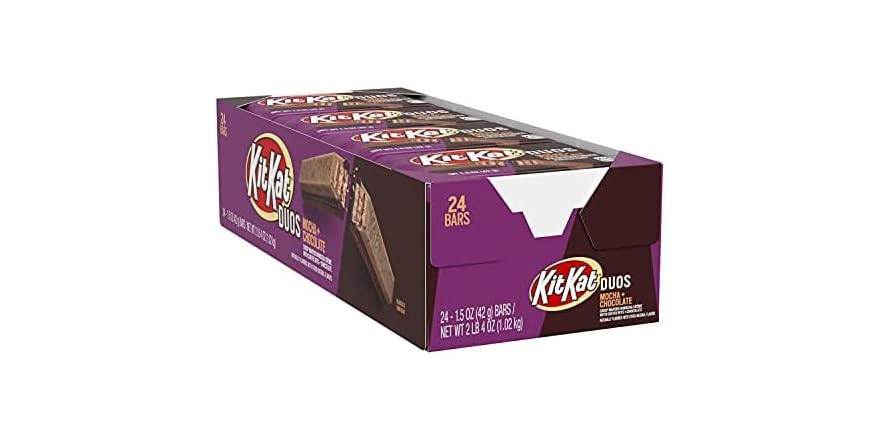 KIT KAT DUOS Mocha & Chocolate (24-Ct)