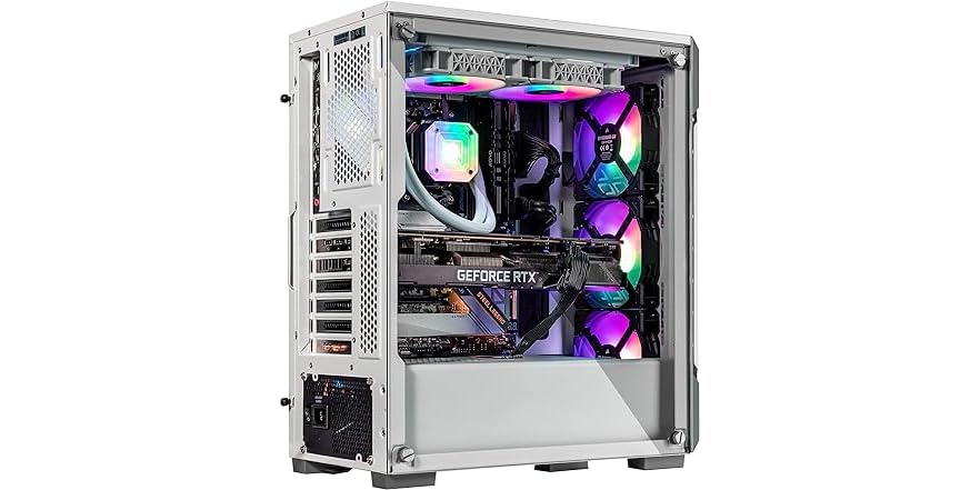 Velztorm White Ferrux PC (R9 5900X RTX 3080) (Open Box)