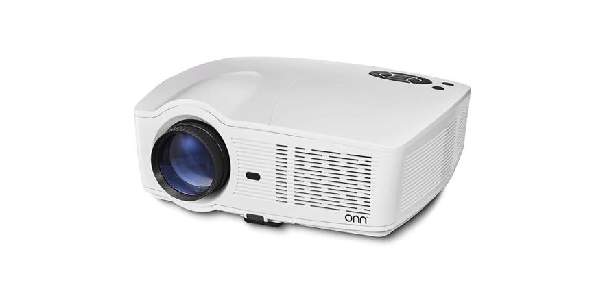 ONN Portable HD 720p Projector w/ Roku Streaming Stick