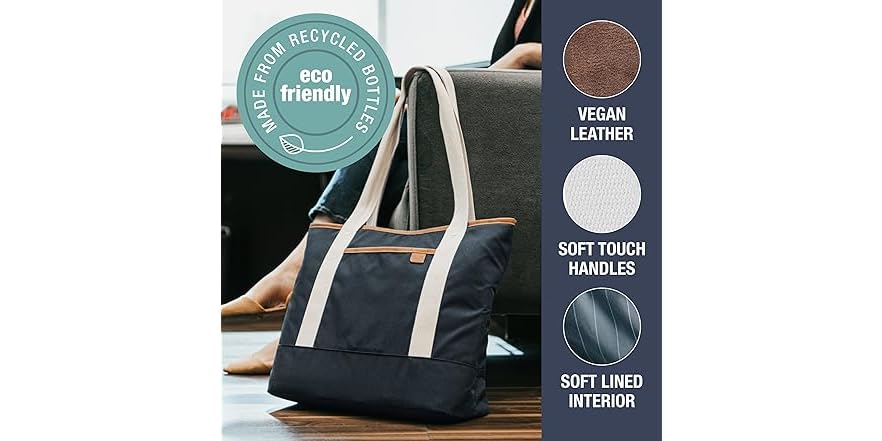 CleverMade Premium Malibu Tote Bag