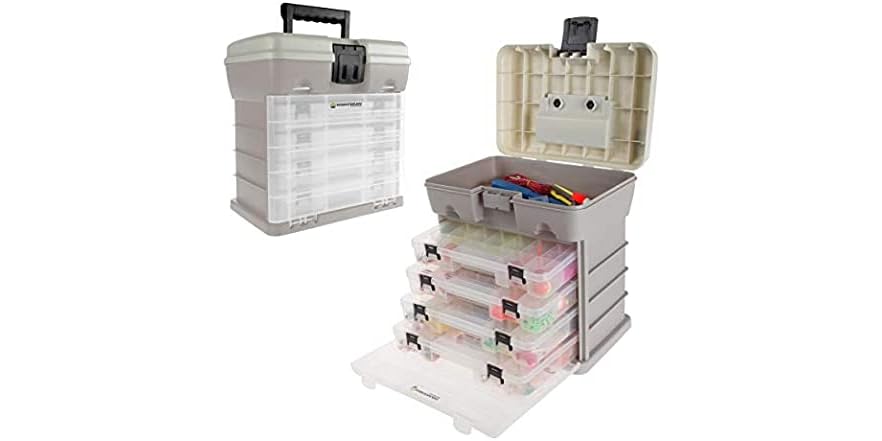 Storage Tool Box-Durable Organizer (Gray)
