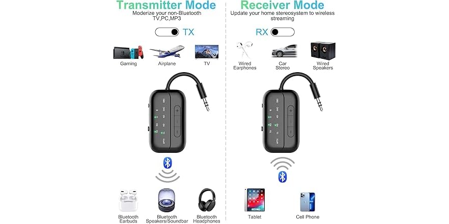 Beeitzie Pro Bluetooth Transmitter Receiver