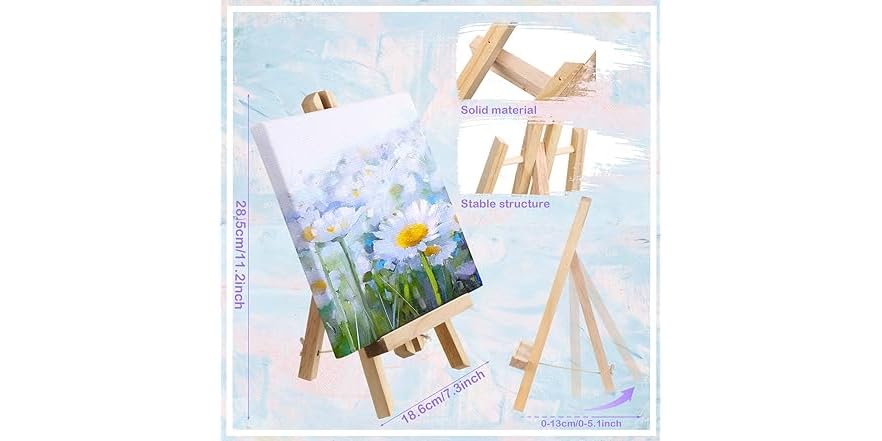 144 PC Acrylic Painting Set with Easels