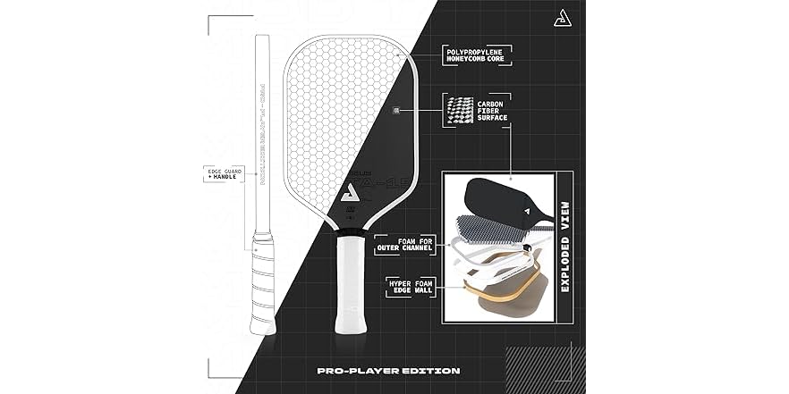 JOOLA MOD TA 15 14mm Pickleball Paddle