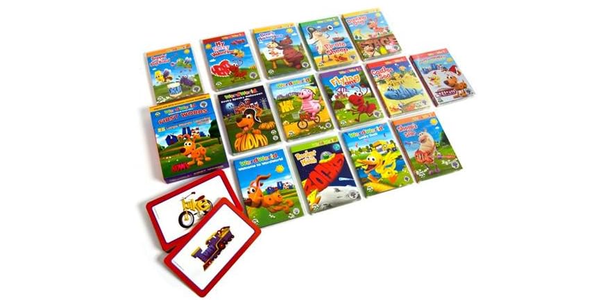 WordWorld 14 DVD Collector Set with 25 First Words Large Learning ...