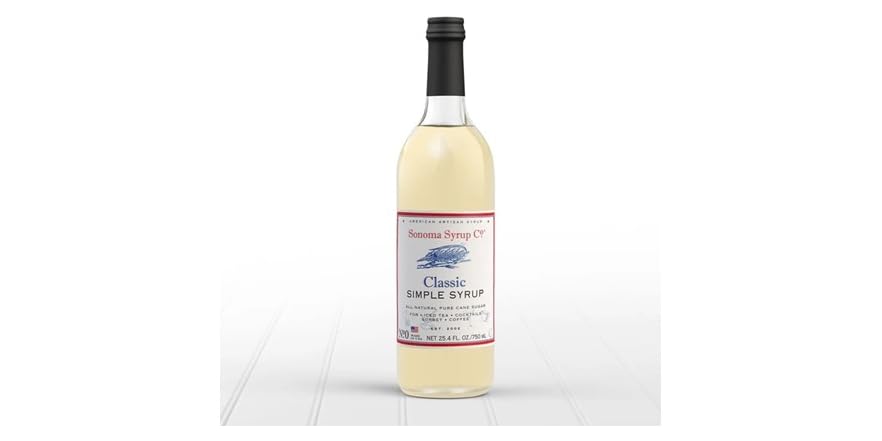 (2 Pack) Classic Simple Syrups 750mL