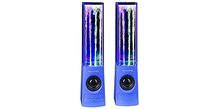 SoundSOUL Bluetooth Water Dancing Speakers - Pair