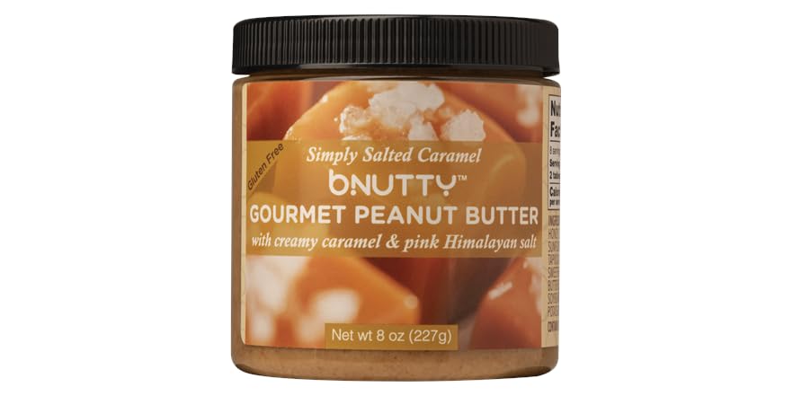 bNutty Gourmet Peanut Butter 6 Pack